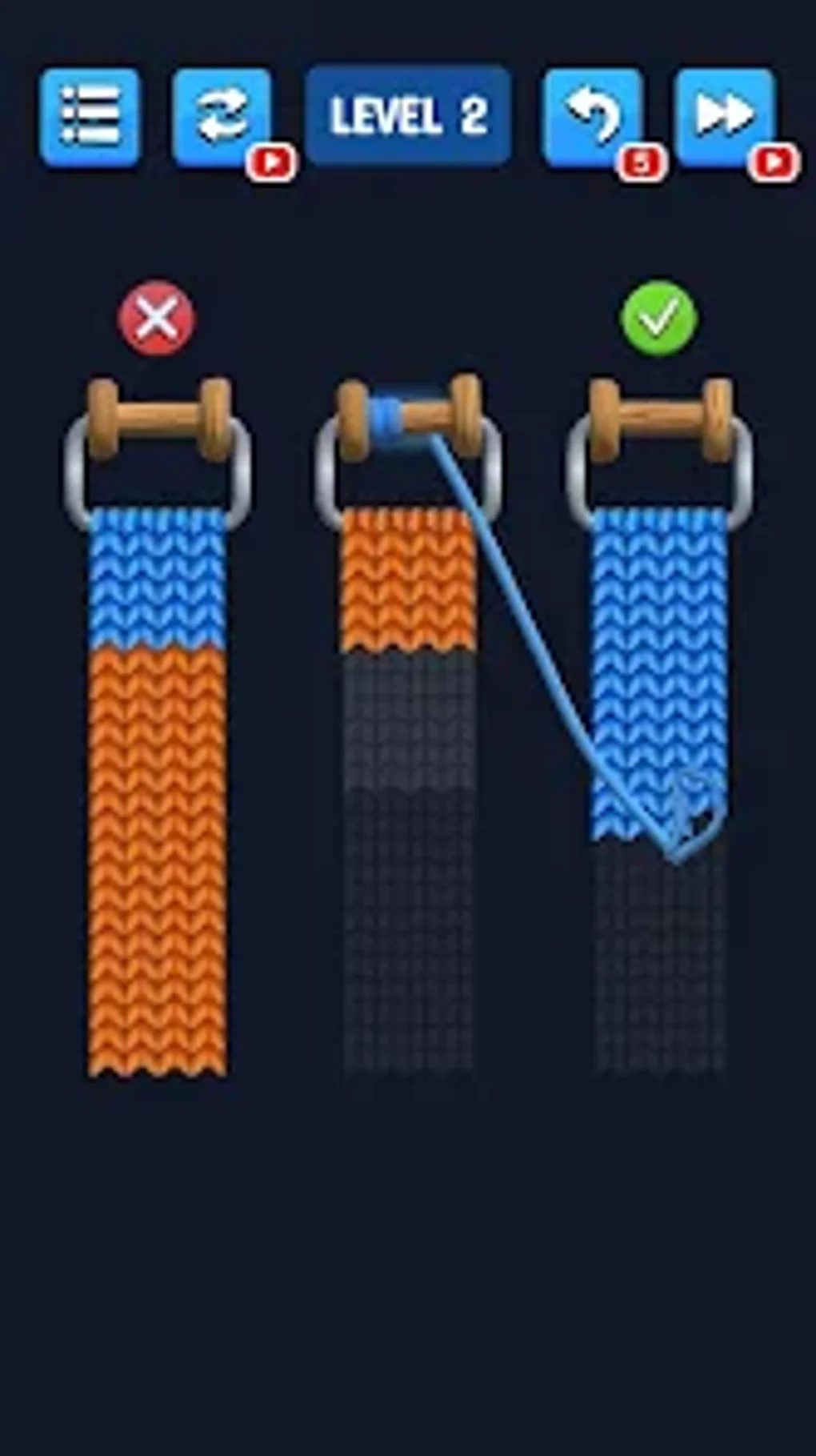 Bobbin Sort: Knit Color Puzzle pour Android - Télécharger