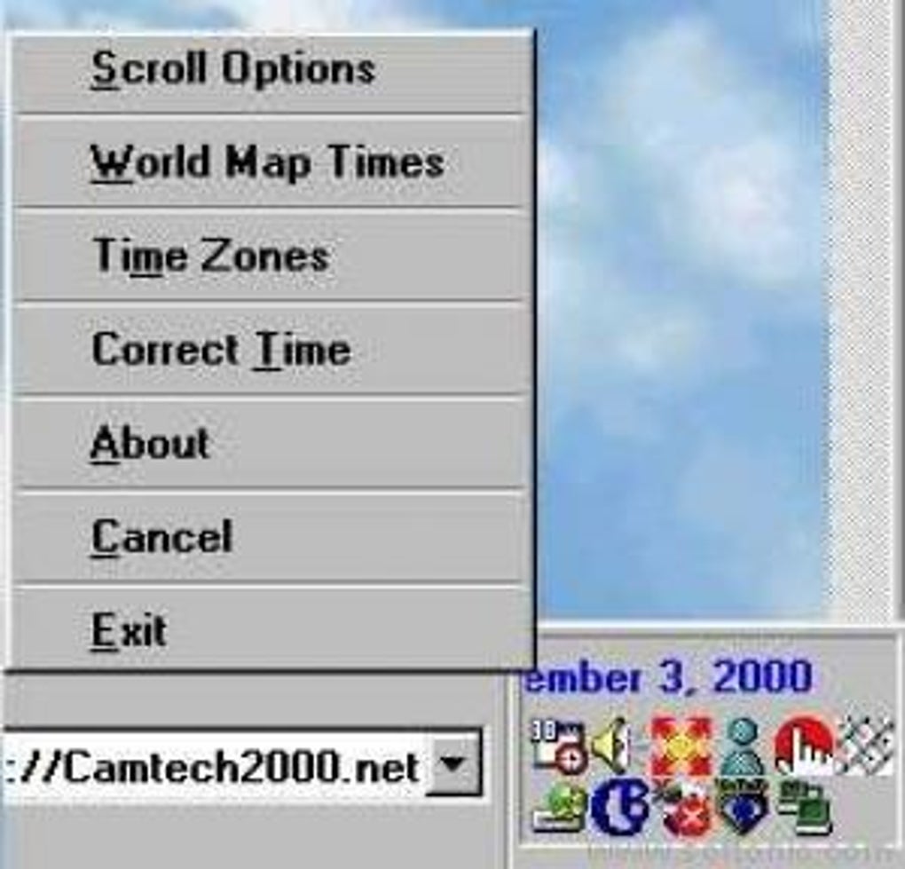 Scroll Clock - Descargar