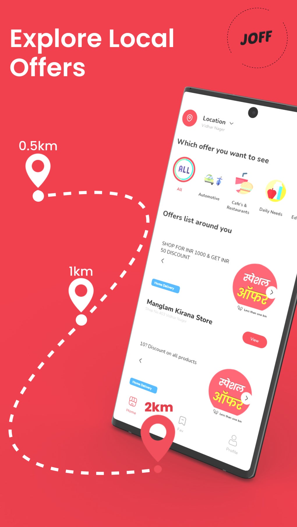 Joff - Local offers Deals for Android - Download