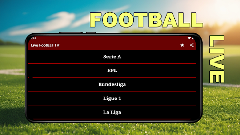 Android için Live Football TV HD - İndir
