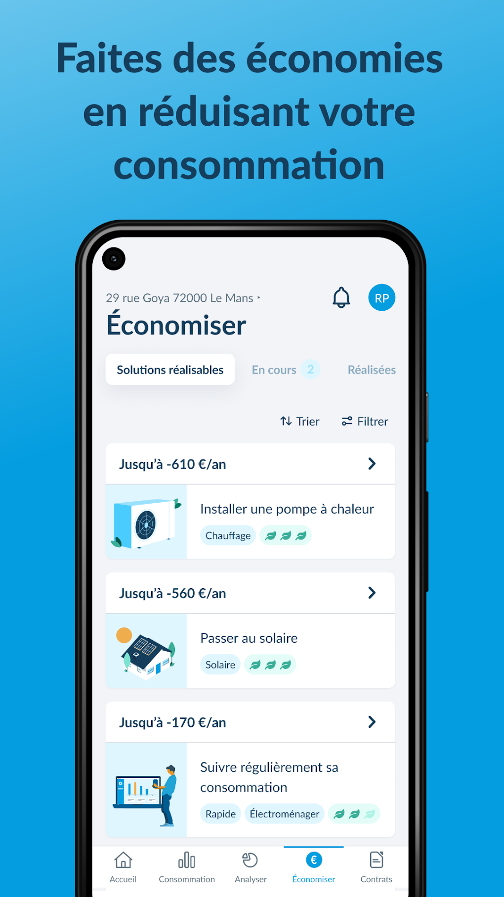 Hello Watt Suivi Conso Énergie pour Android - Télécharger