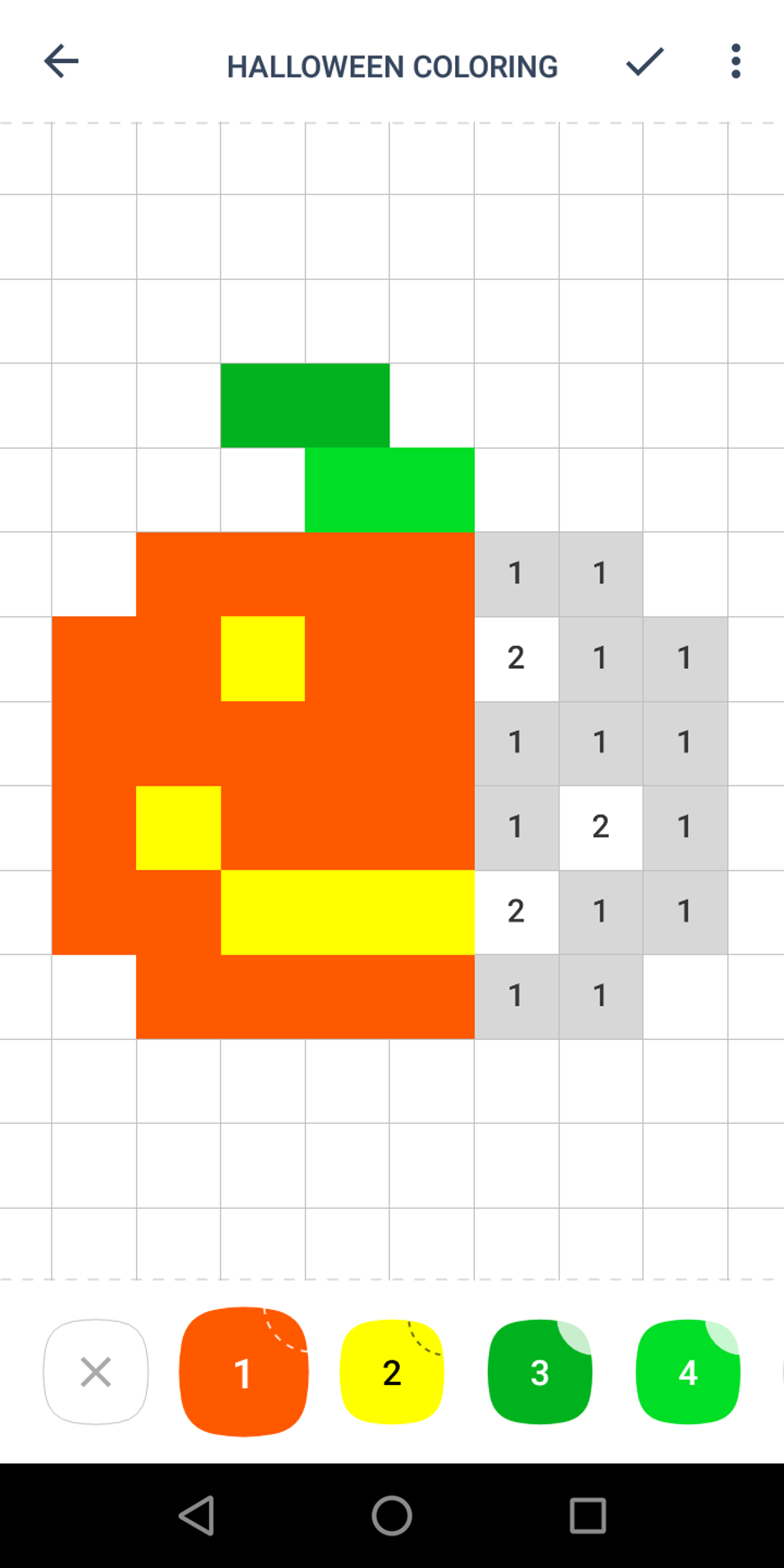 Halloween Color By Number App For Android Halloween Color By Number App For Android