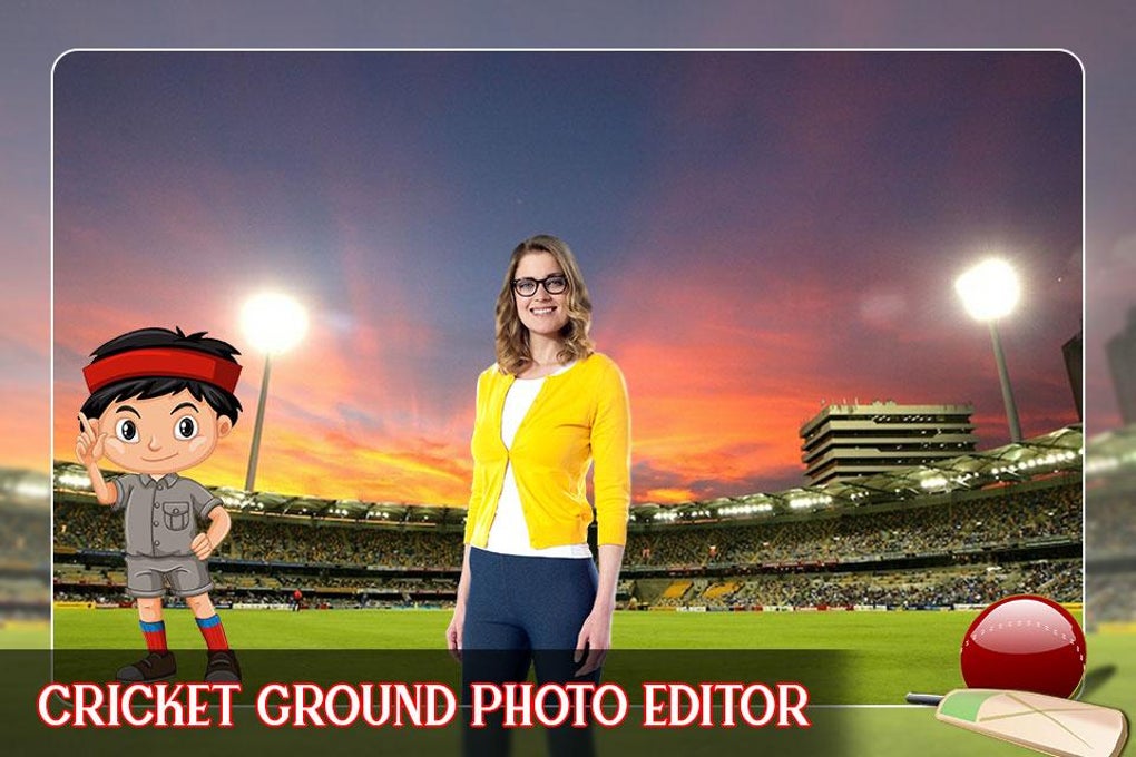 Cricket Ground Photo Frames for Android - Download