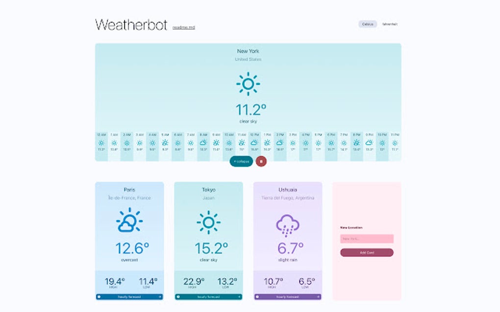Weatherbot Google Chrome 용 - 확장 프로그램 다운로드