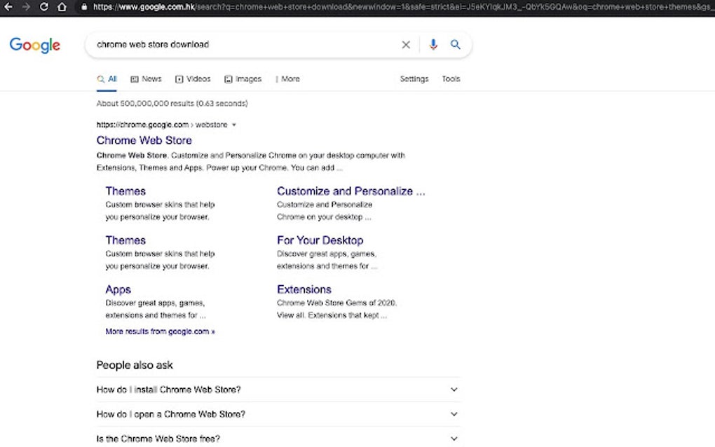 Gather Search Result para Google Chrome - Extensión Descargar