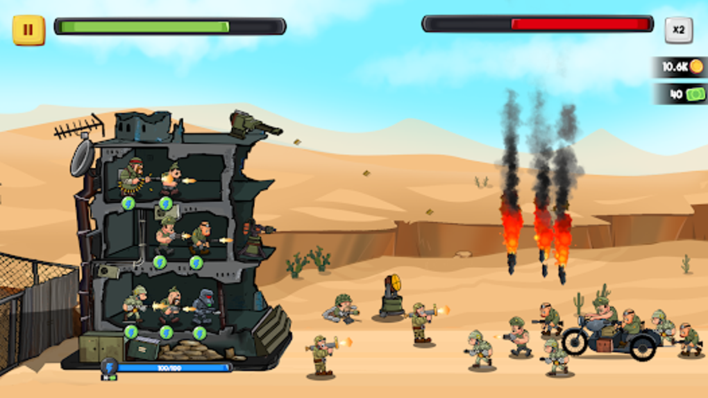 Android 용 World War Army Defense: TD WW2 - 다운로드