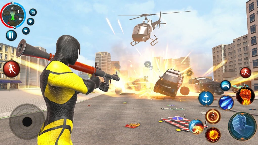 Rope Hero Spider Fighting Game APK für Android - Download