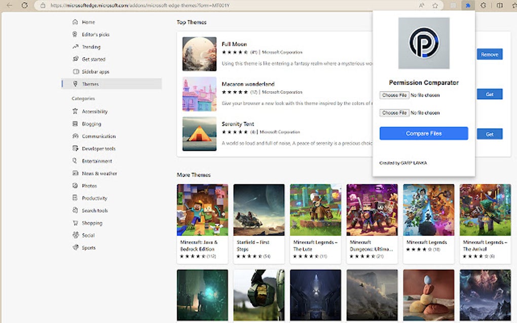 Permission Comparator Google Chrome için - Eklenti İndir