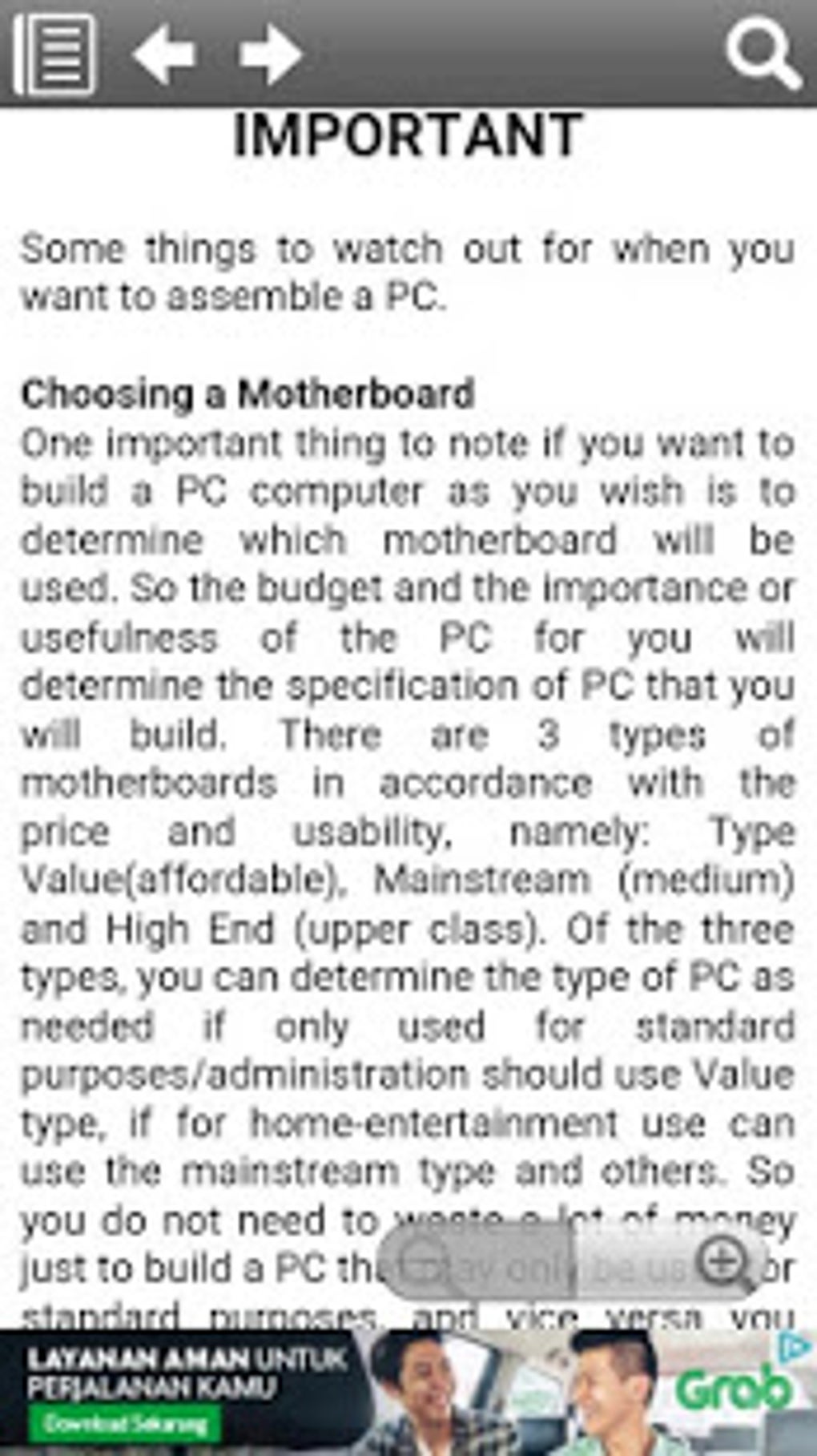 PC Building Tutorial APK for Android - Download