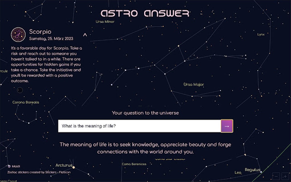 Astro Answer New Tab para Google Chrome - Extensión Descargar