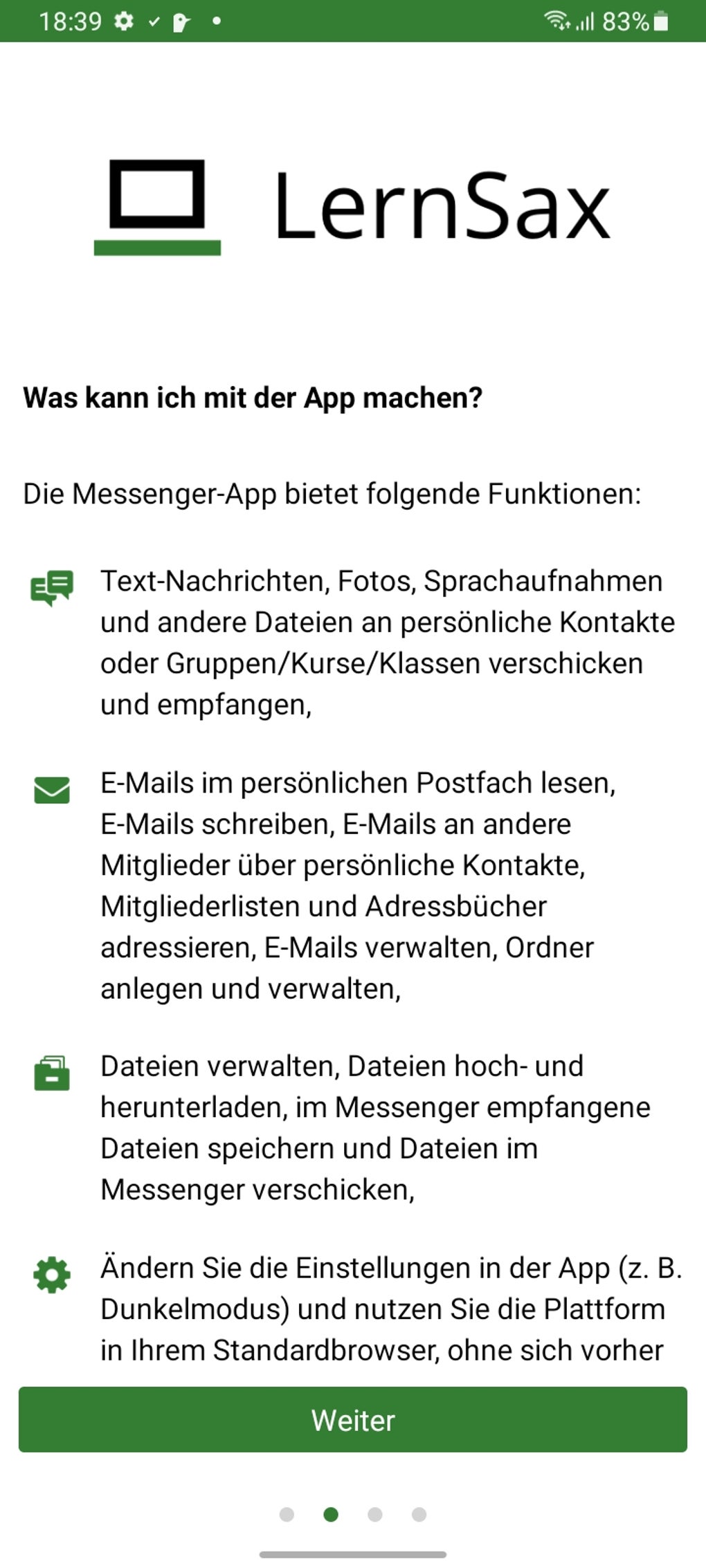 LernSax Messenger für Android - Download