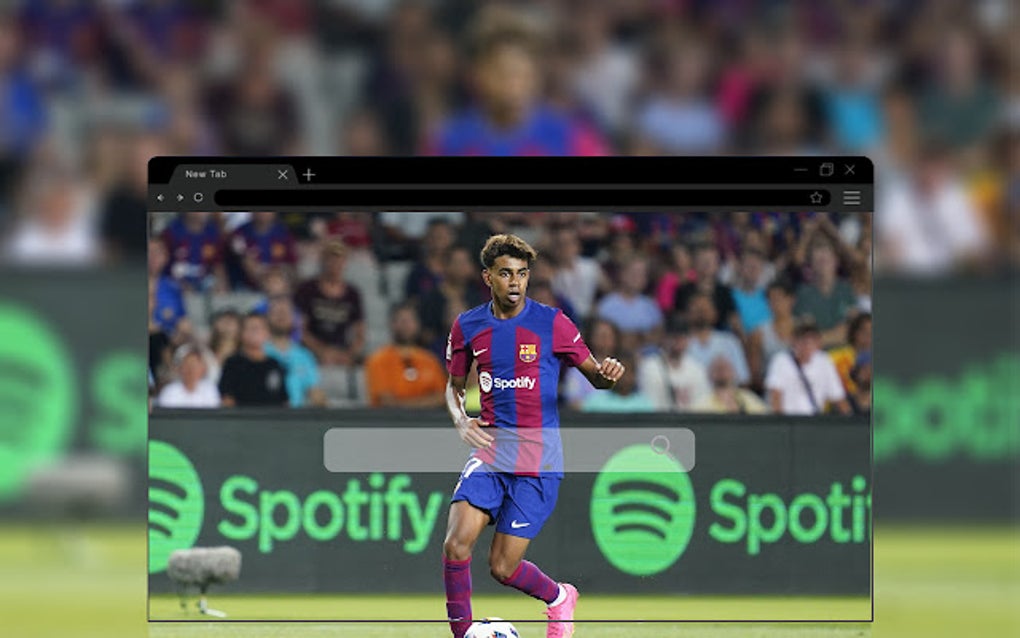 Lamine Yamal Clean Wallpaper cho Google Chrome - Tiện ích mở rộng Tải về