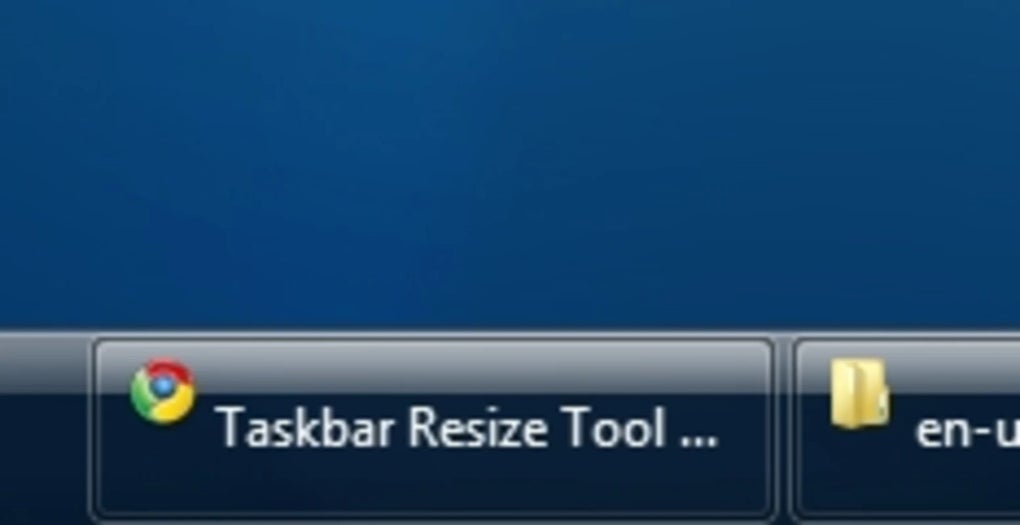 Taskbar Resize Tool for Vista - Download Taskbar Resize Tool for Vista - Download