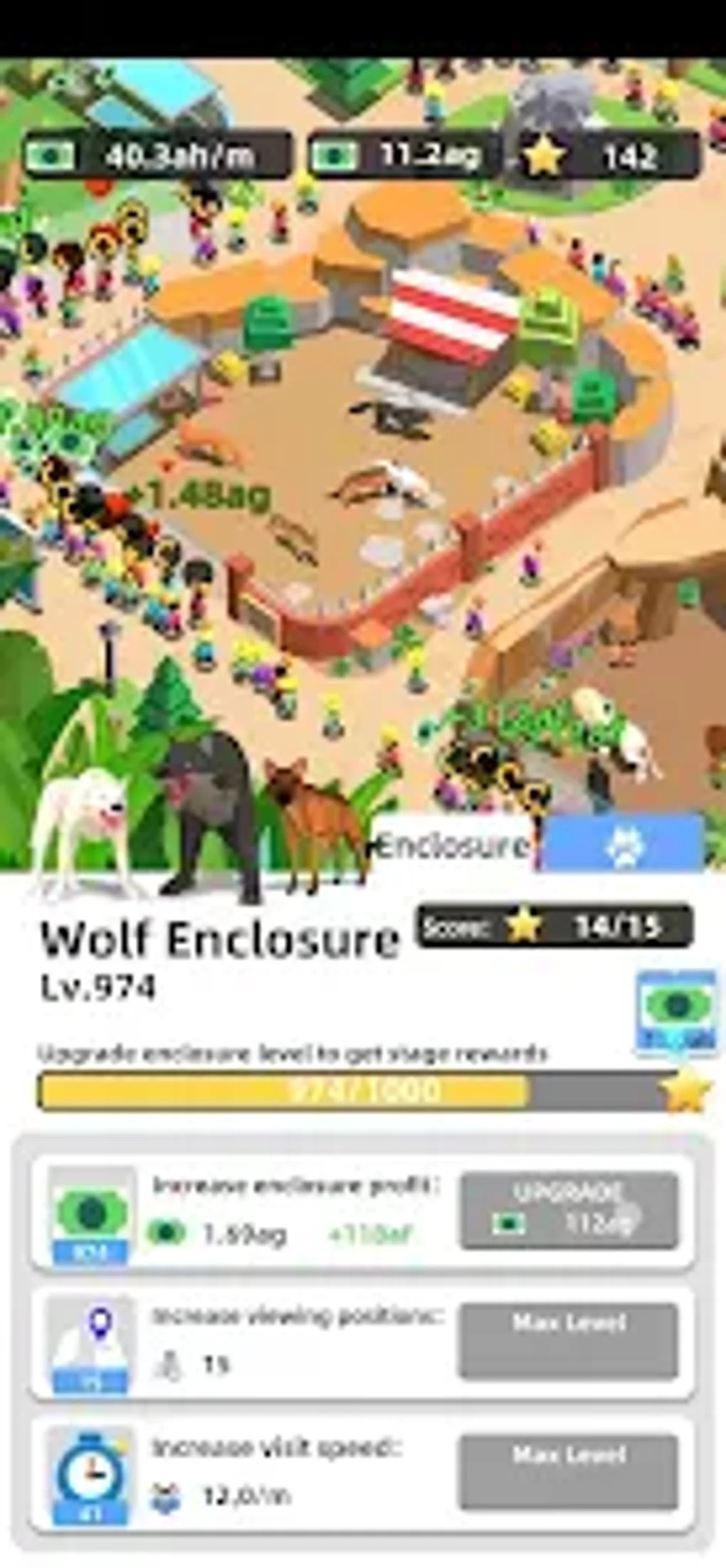 Android için Wildlife Park Idle Tycoon - İndir