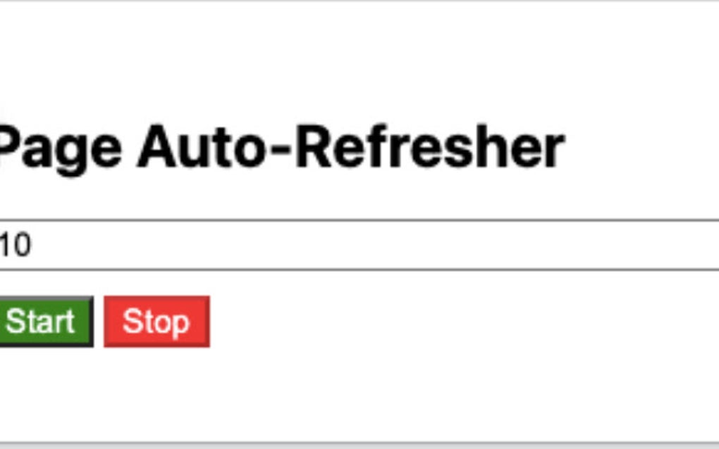Page Auto-Refresher para Google Chrome - Extensión Descargar