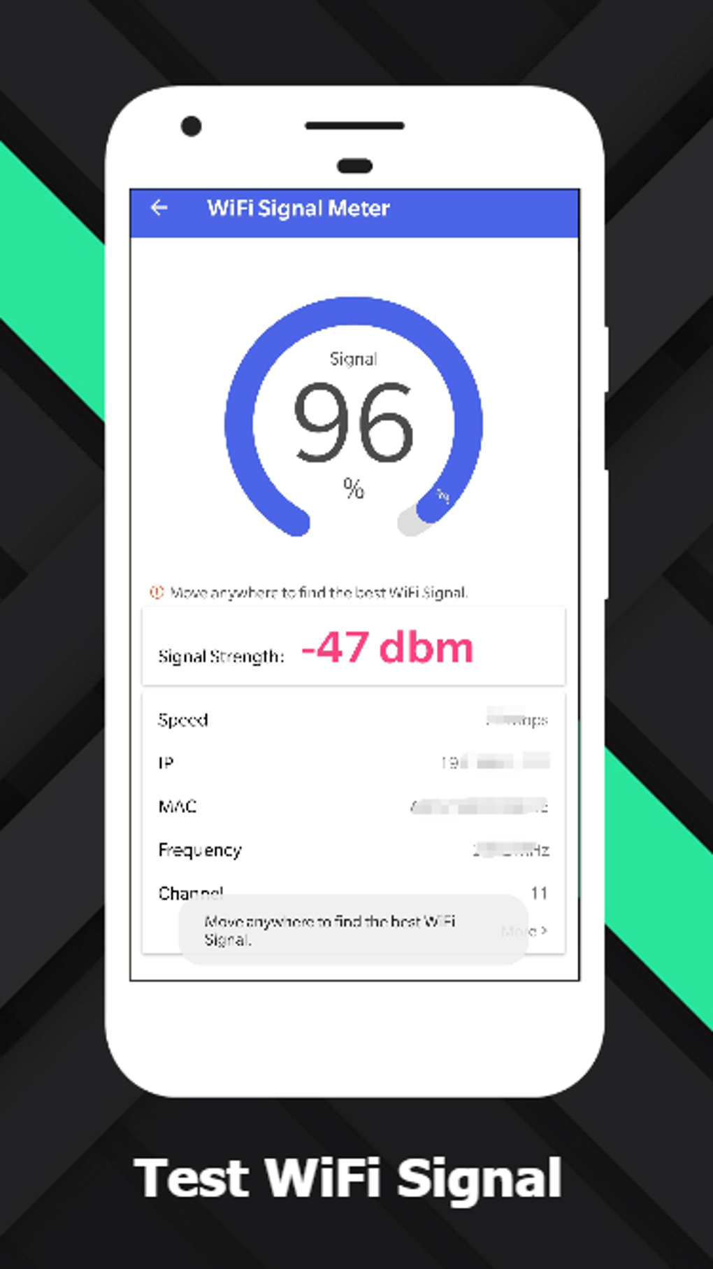 Android 용 WiFi Signal Strength Meter APK - 다운로드