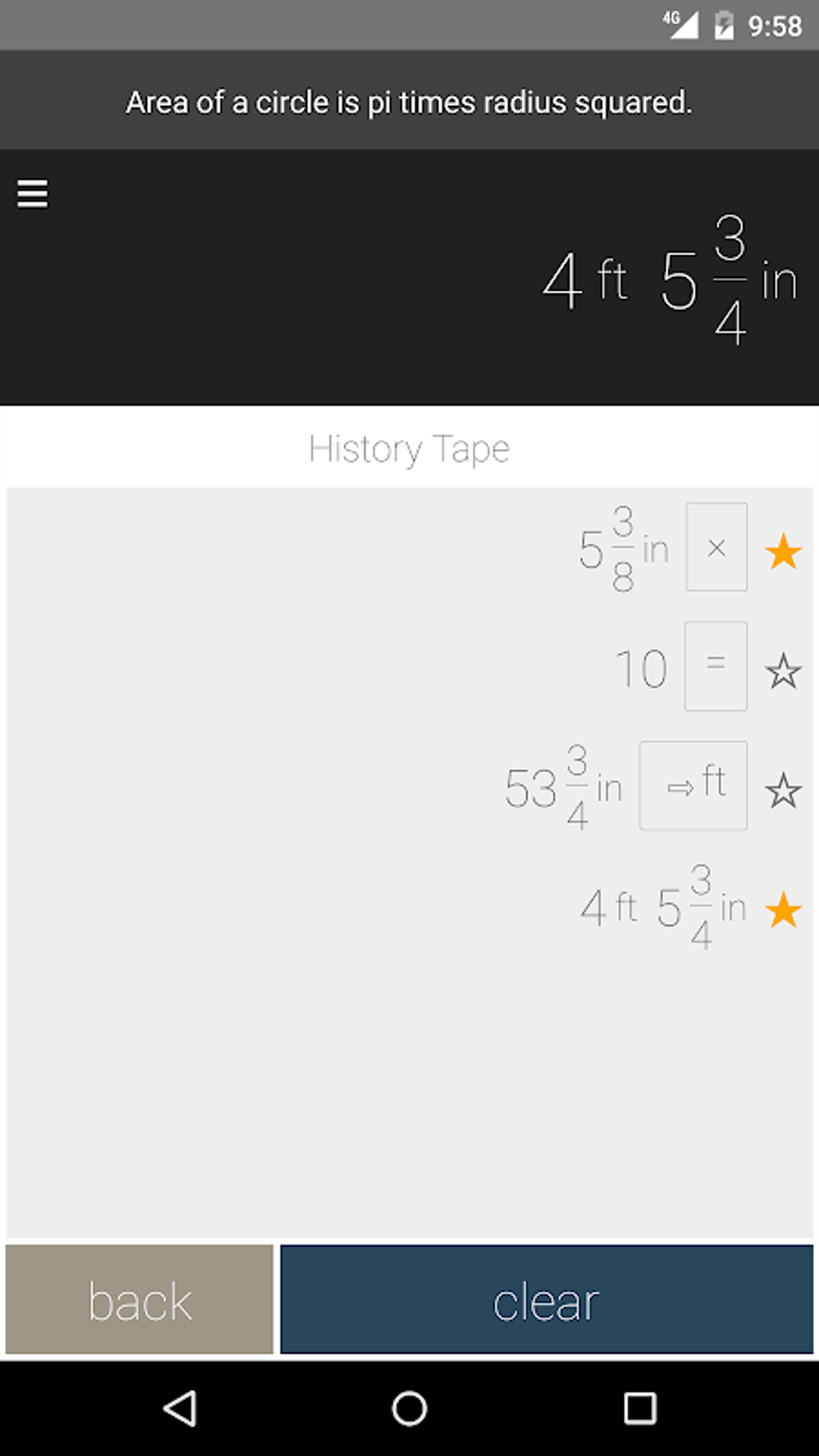 Feet&Inches Fraction Calculator APK for Android - Download
