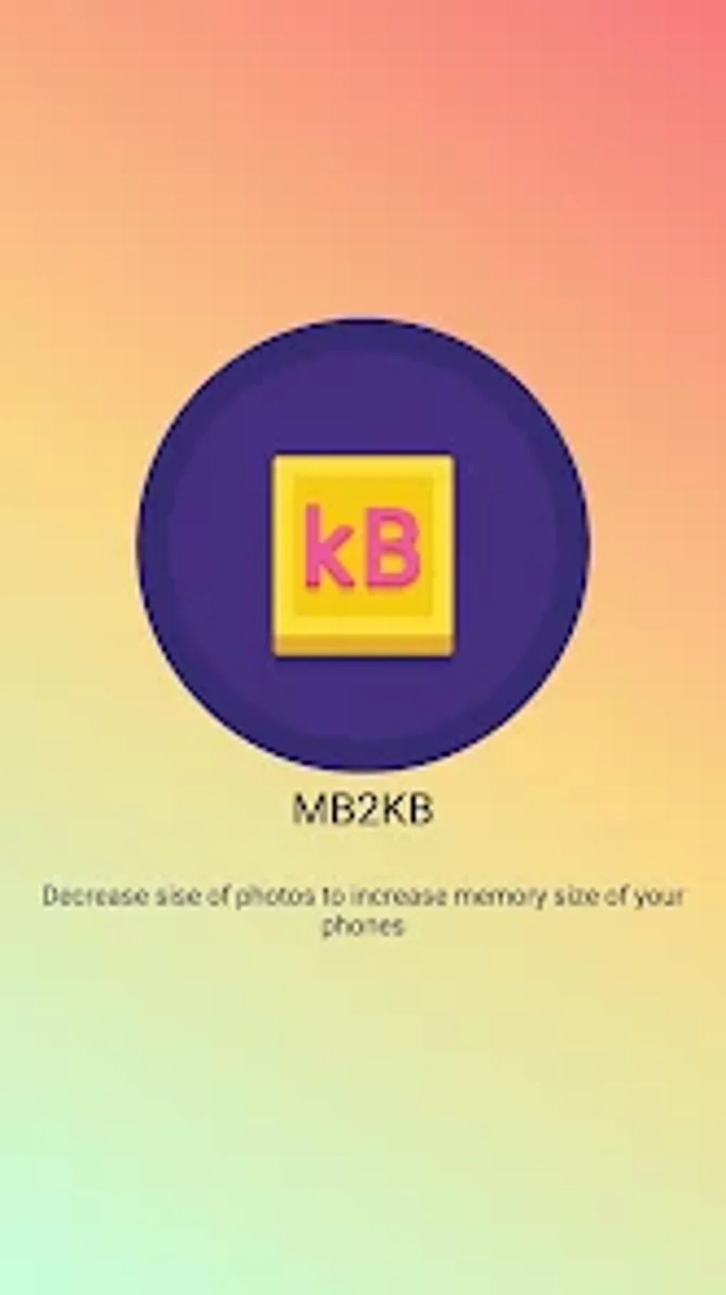 MB2KB Image Compressor Crop Para Android Download