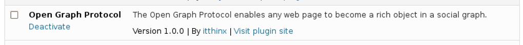 Open Graph Protocol Framework para WordPress - Descargar