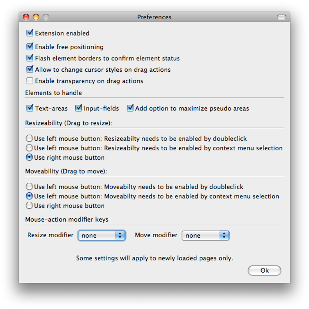 Text Area Resizer & Mover für Mac - Download