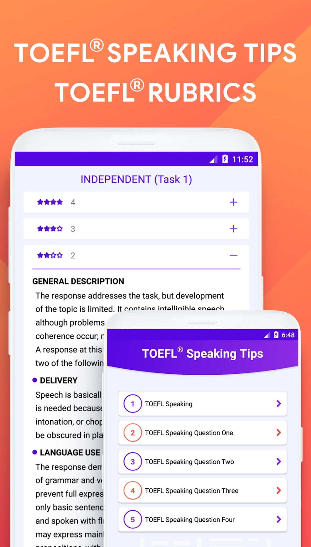 Speaking: TOEFL Speaking APK for Android - Download