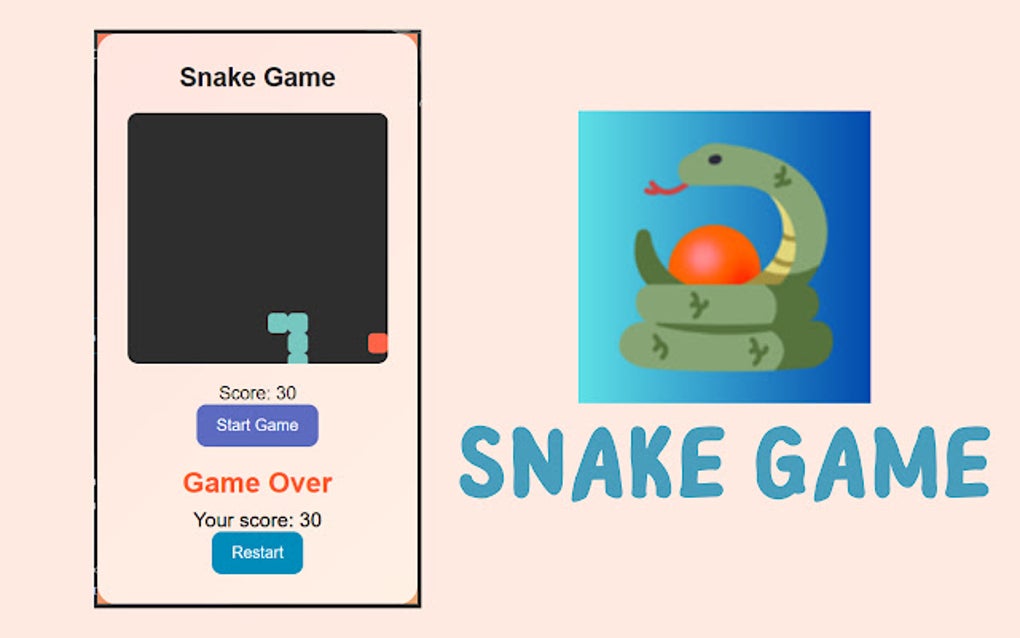 snake Game Google Chrome için - Eklenti İndir