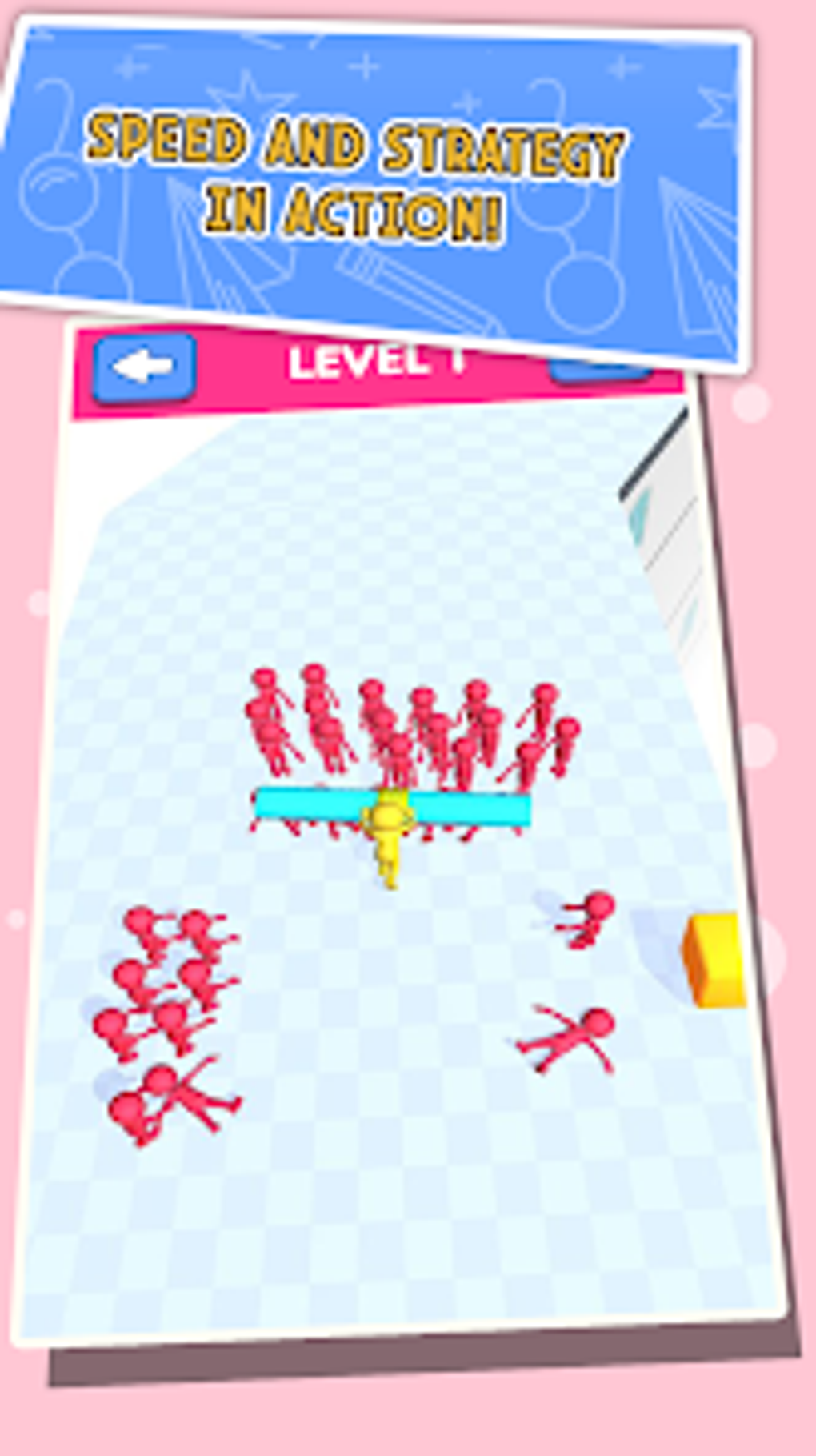 Stickman Push: Crowd Clear para Android - Descargar