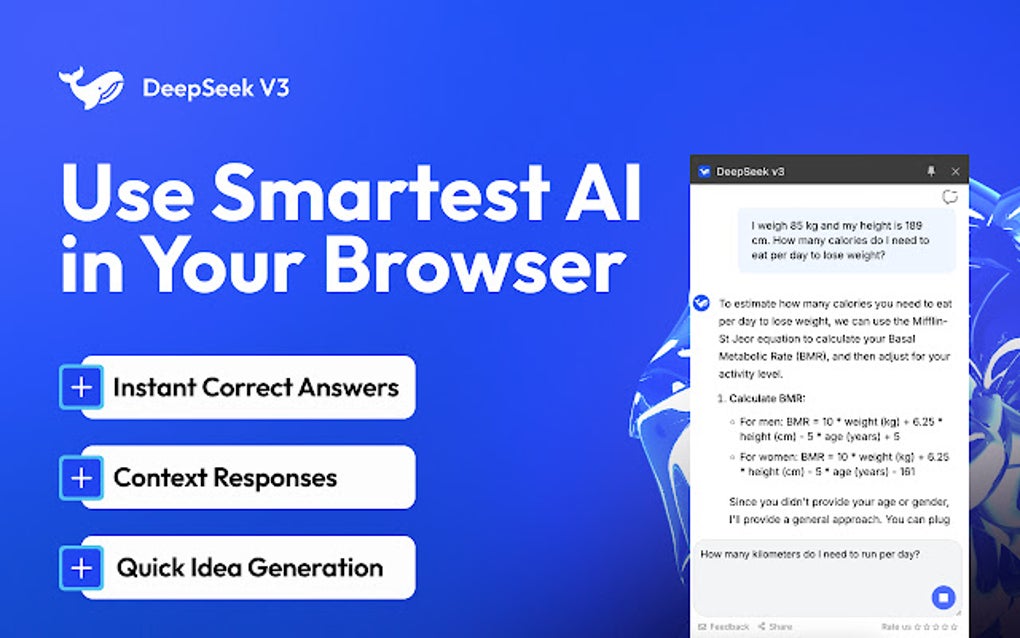 DeepSeek v3 para Google Chrome - Extensión Descargar