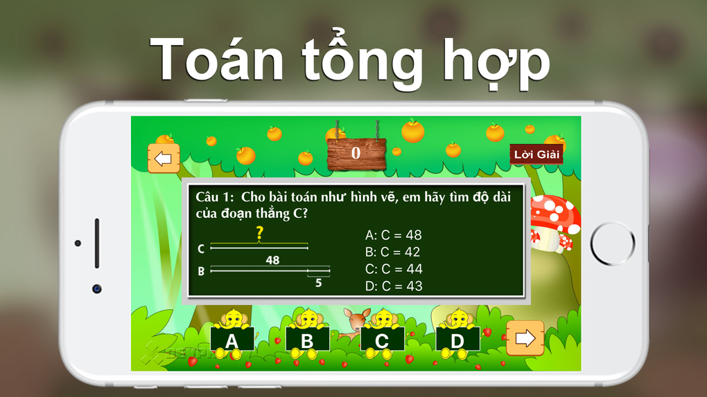 Bé học toán lớp 3 for iPhone - Download