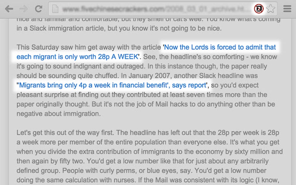 Daily Mail Blocker for Google Chrome - Extension Download