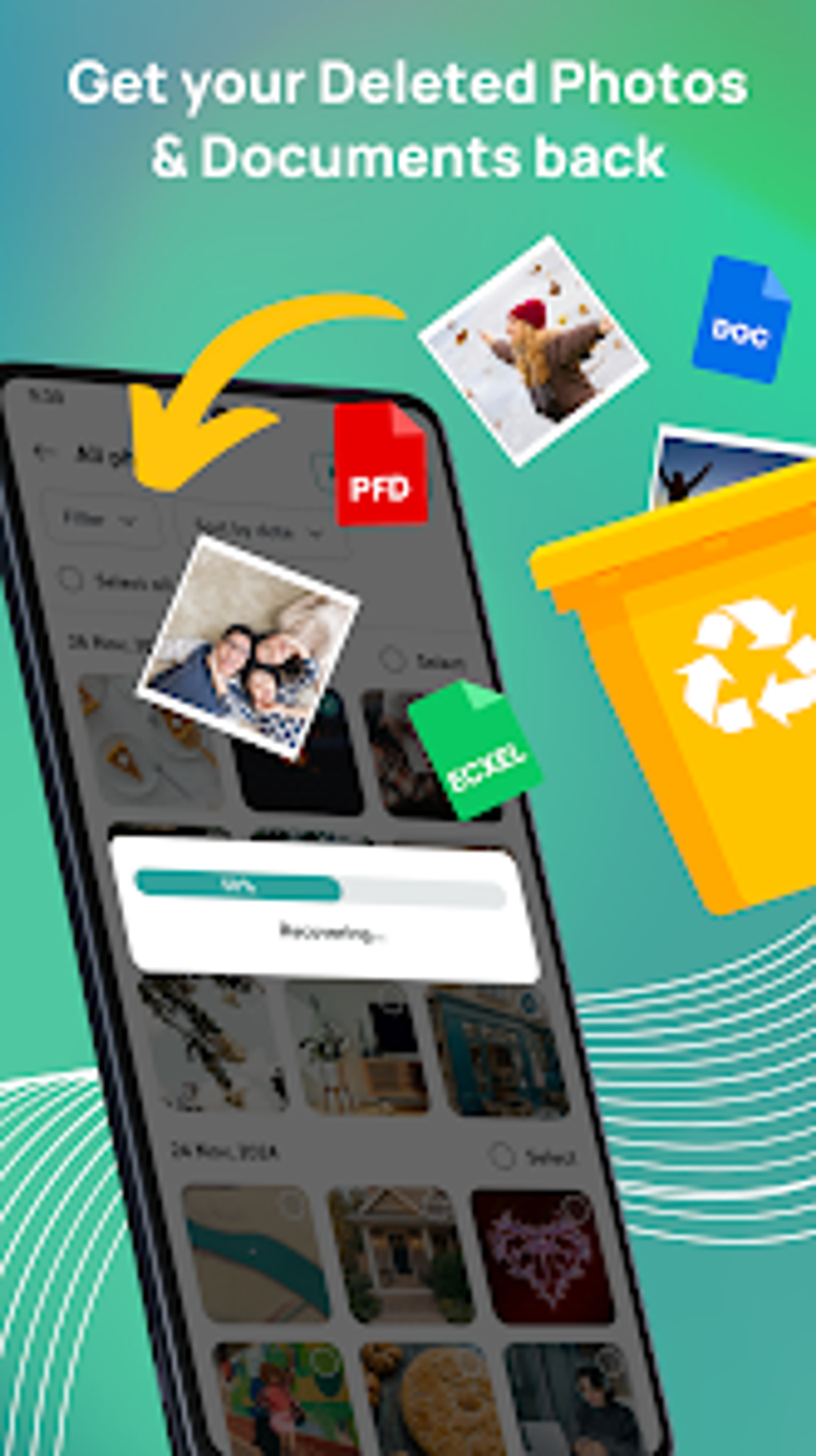 Android 용 ReCove: Photo - File Recovery - 다운로드 Android 용 ReCove: Photo - File Recovery - 다운로드