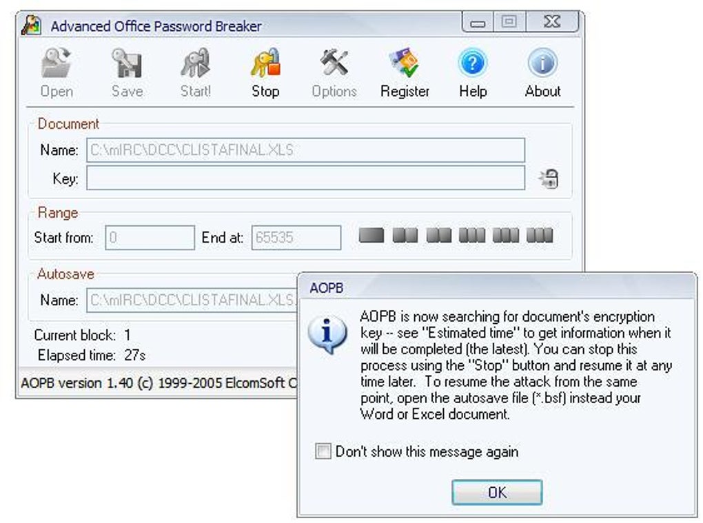 Advanced Office Password Breaker - Descargar