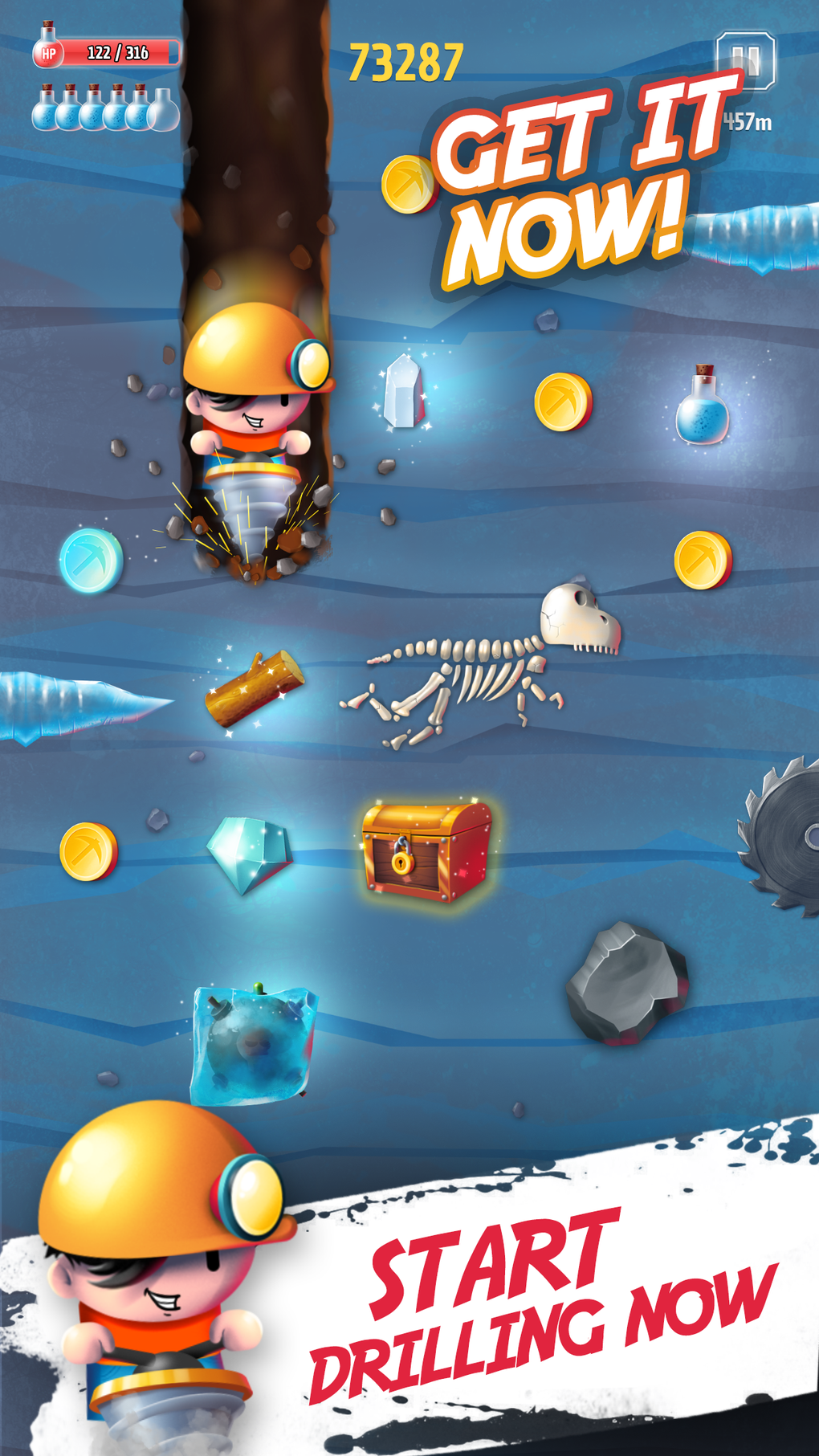 Tiny Miners para iPhone - Descargar