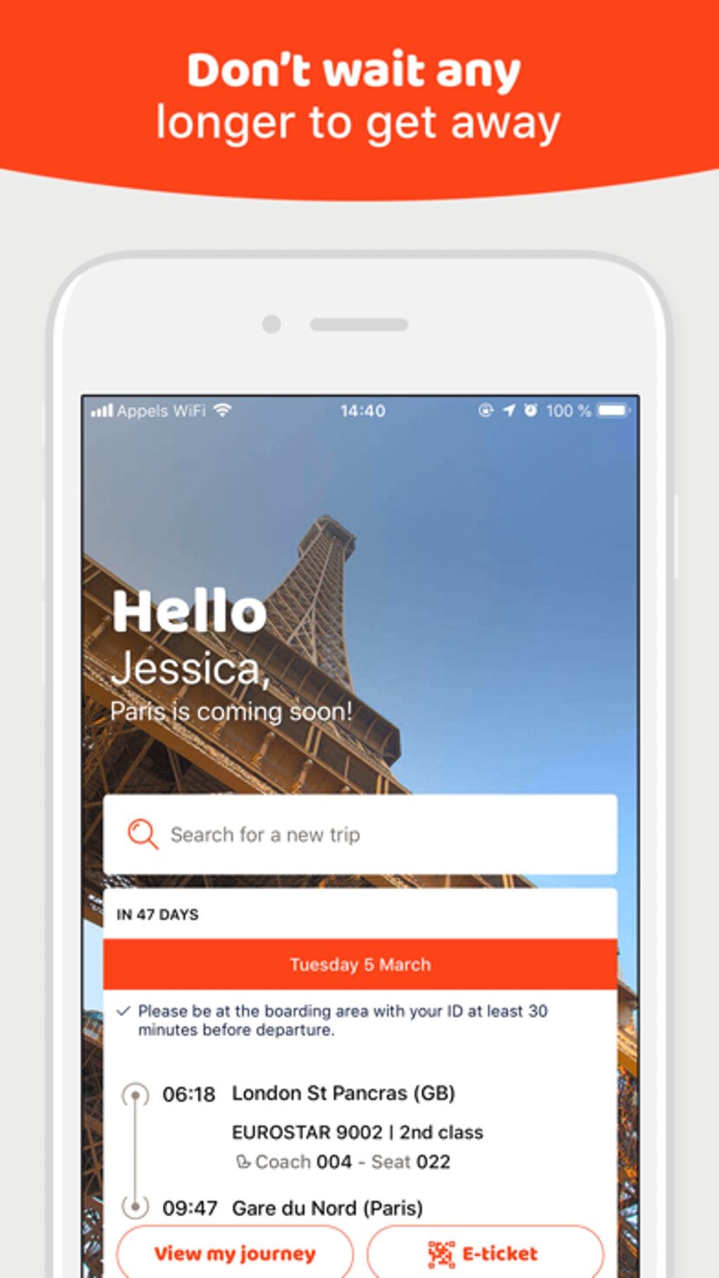 OUI.sncf: Train Bus tickets für iPhone - Download
