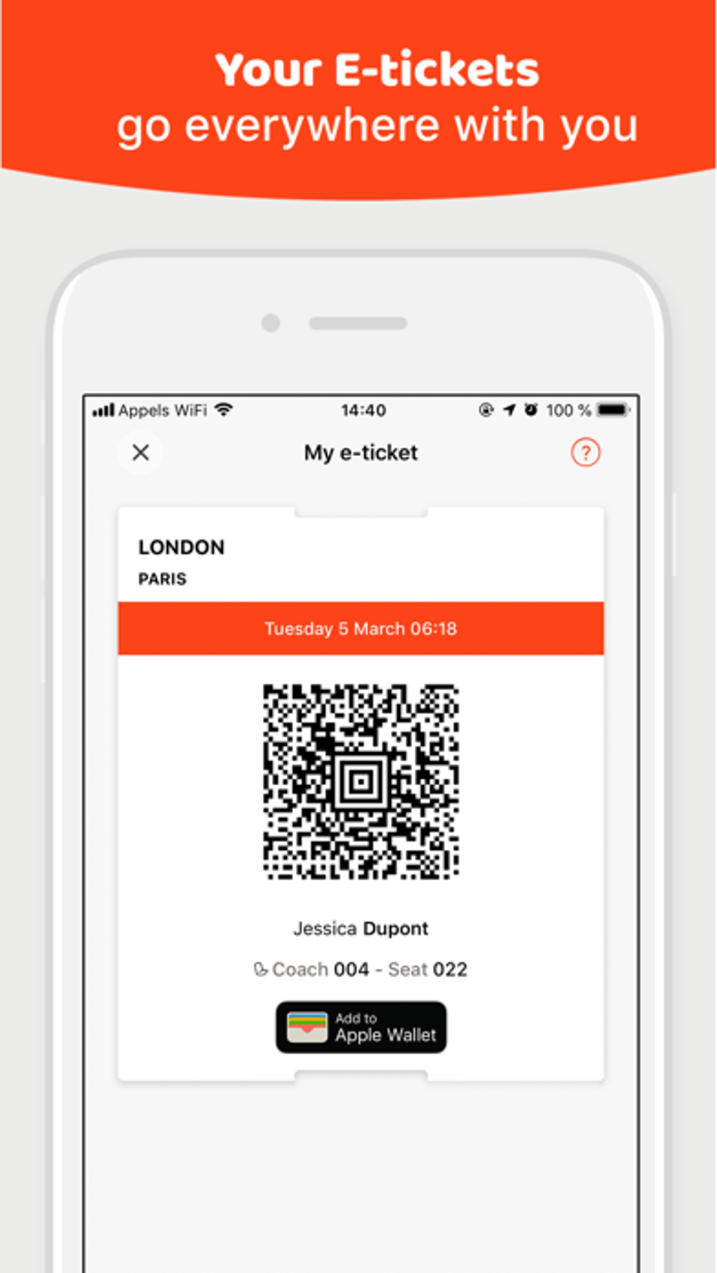 OUI.sncf: Train Bus tickets für iPhone - Download