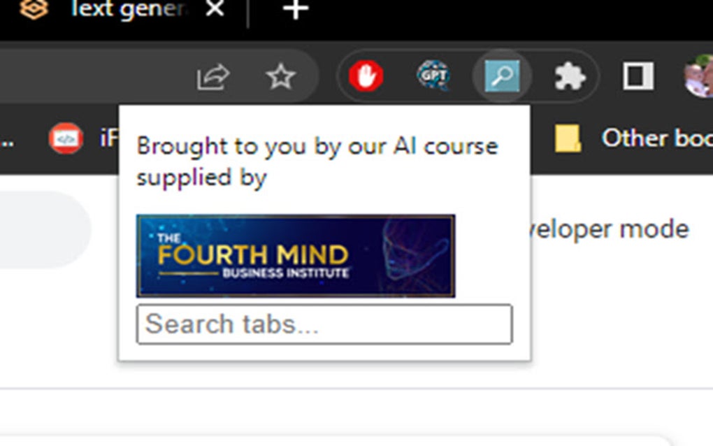 Tab Search para Google Chrome - Extensión Descargar