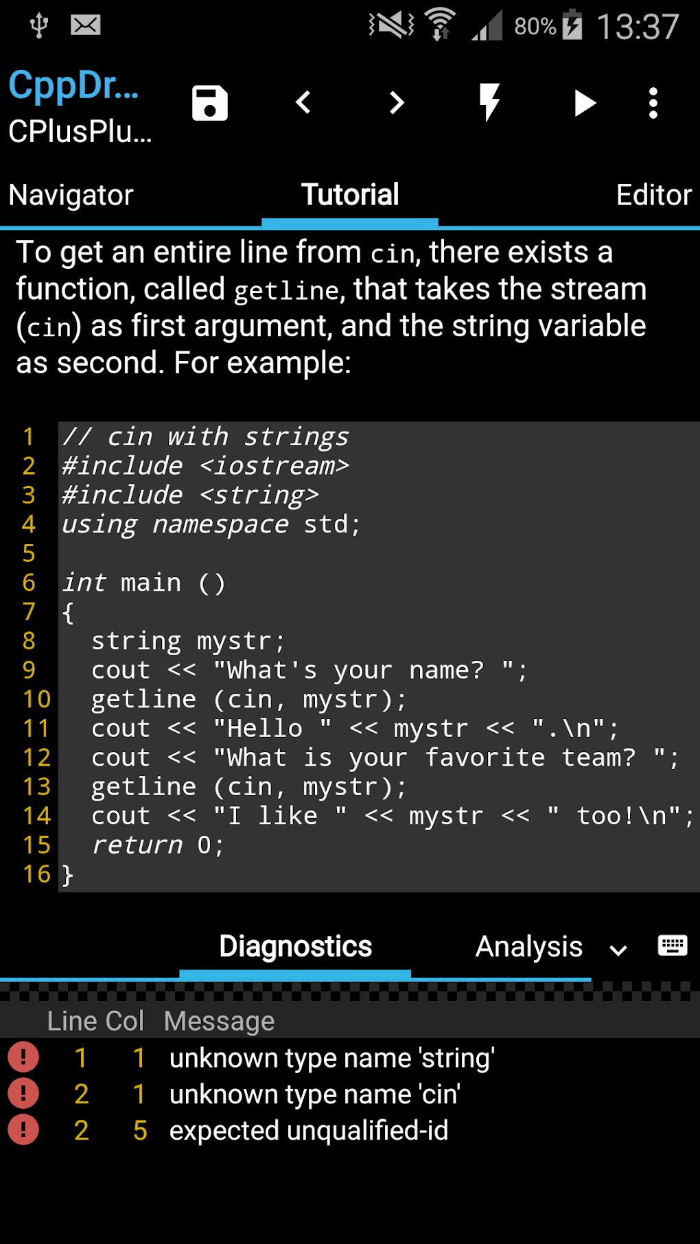 CppDroid - CC IDE APK for Android - Download