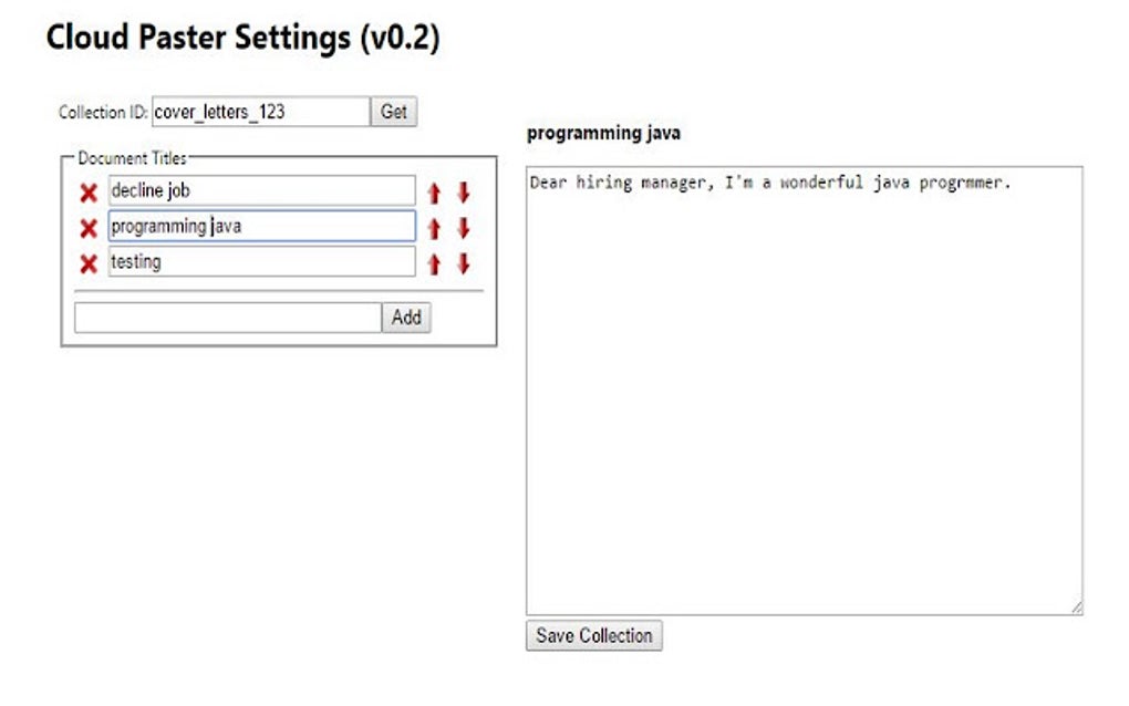 Cloud Paster for Google Chrome - Extension Download