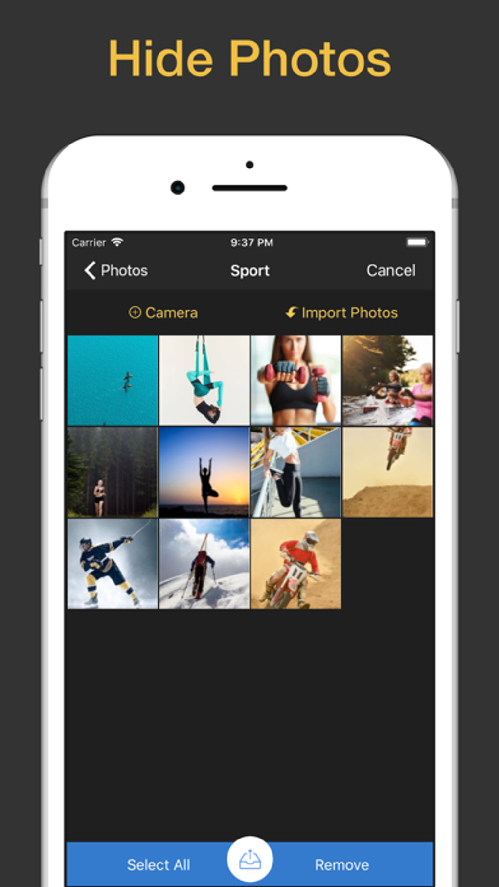 Secret Photo Vault - SPV for iPhone - Download