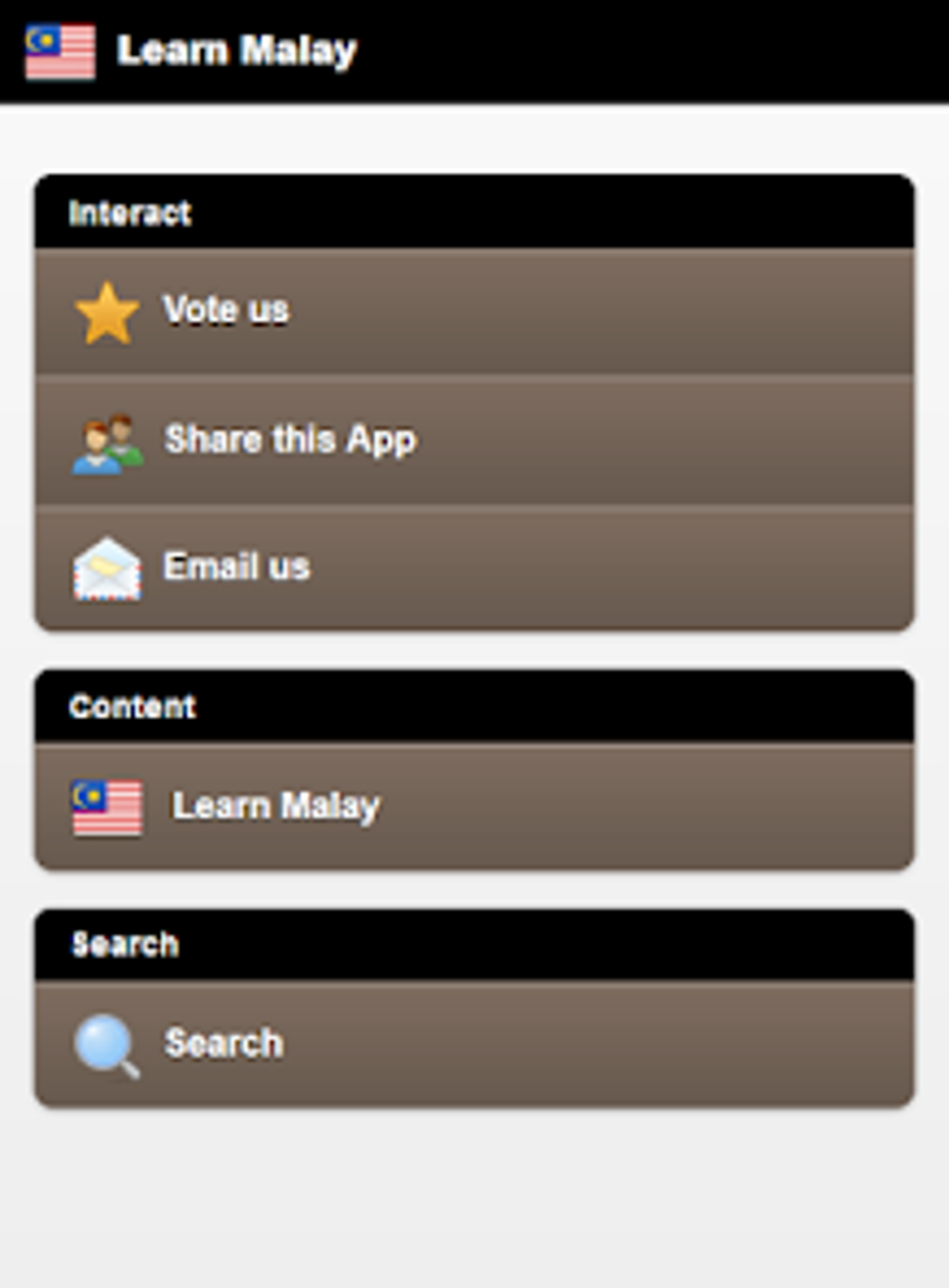 Learn Malay per Android - Download