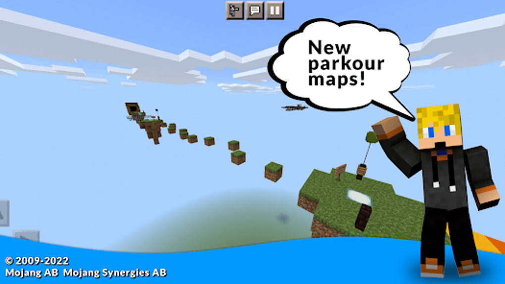 parkour maps for minecraft pe für Android - Download