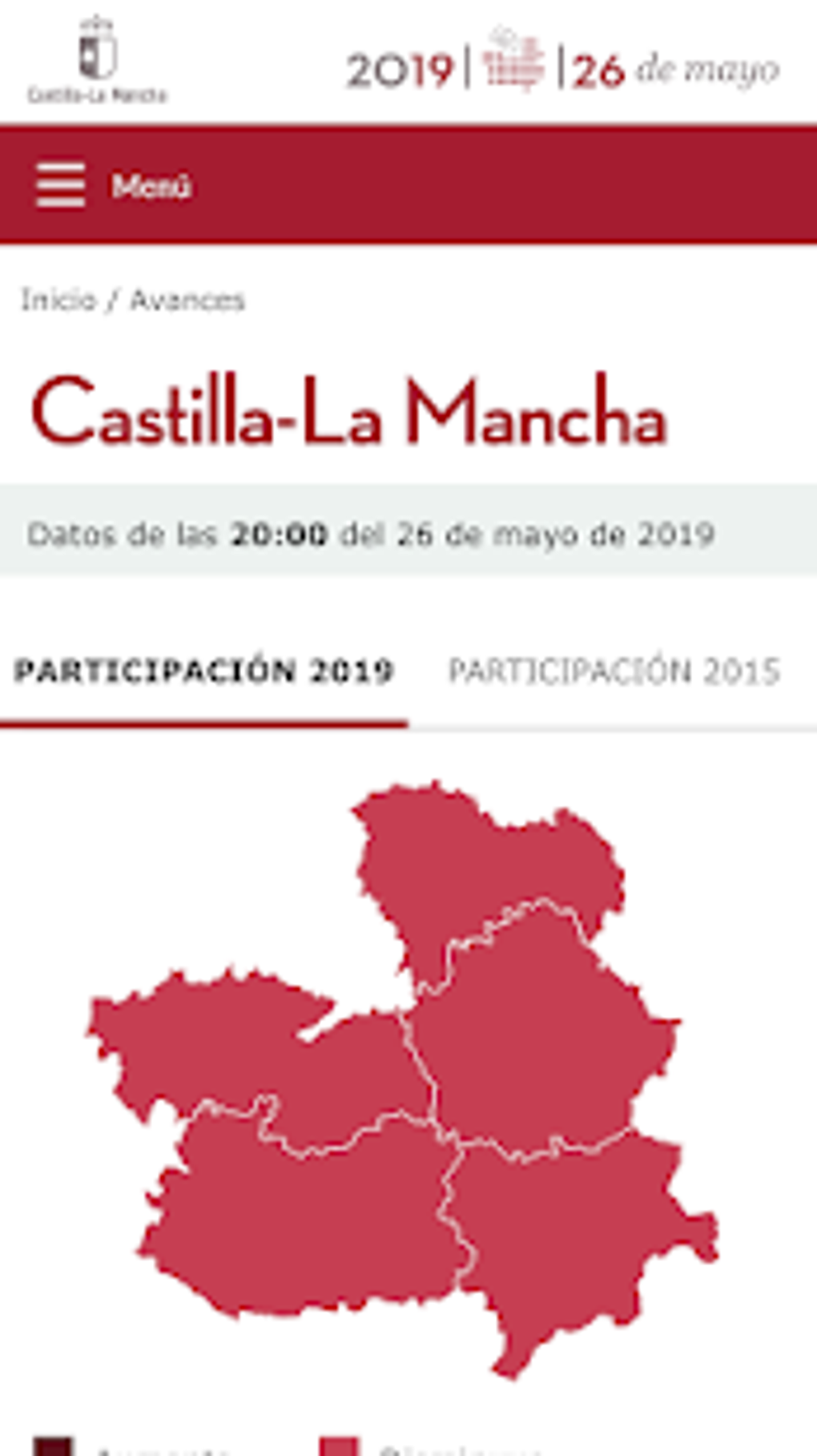 JCCM Elecciones 2019 para Android - Descargar