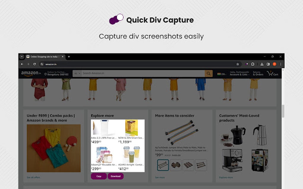 Div Capture: Screenshot Chrome Extension para Google Chrome - Extensión ...