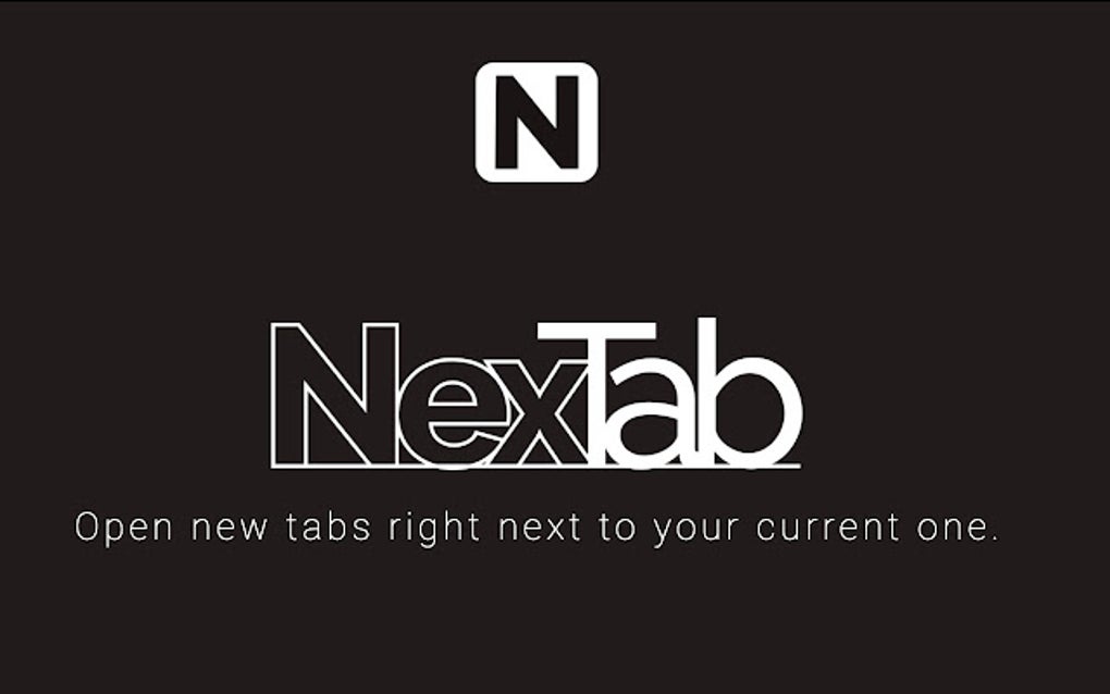 NexTab para Google Chrome - Extensión Descargar