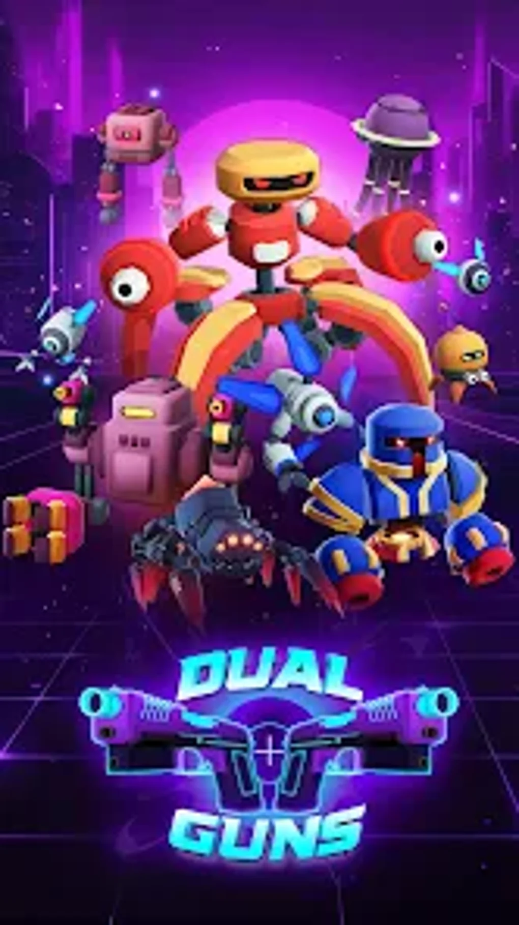 Dual Guns: Music Shooter Game für Android - Download
