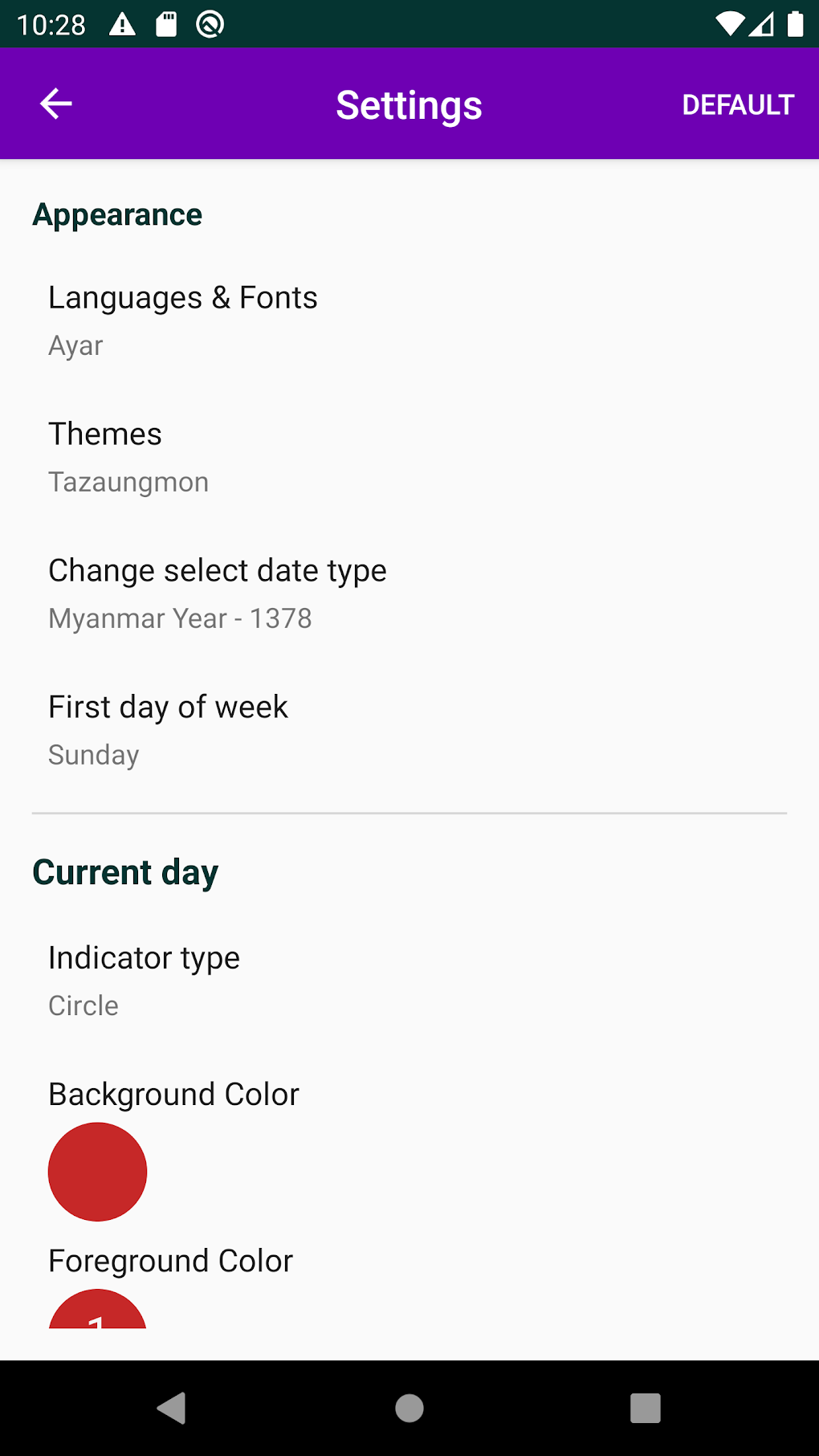 Android 용 Shwe Myanmar Calendar - 다운로드