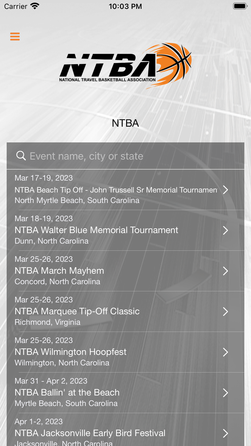 NTBA Basketball for iPhone - 無料・ダウンロード