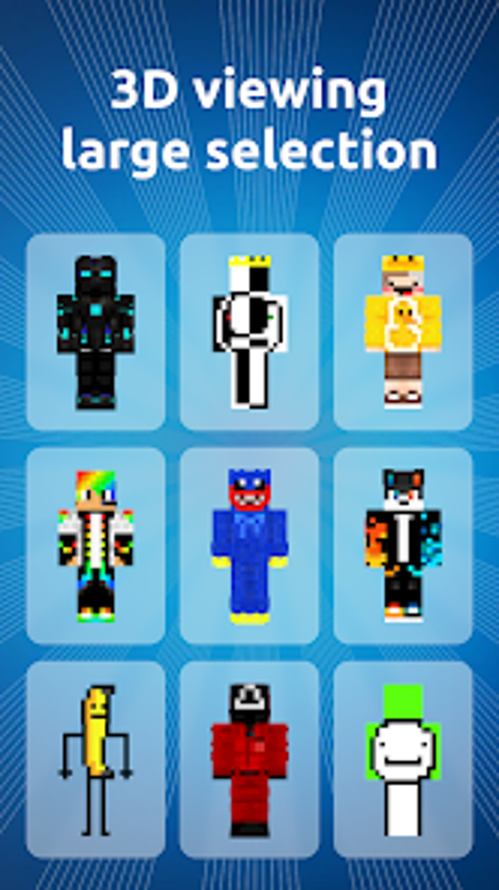 Boys skins for Minecraft per Android - Download