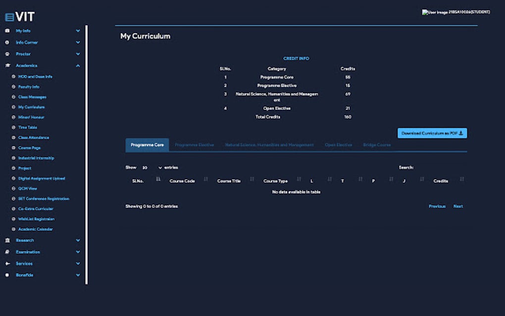 VTOP 2.0 for VIT Bhopal para Google Chrome - Extensión Descargar