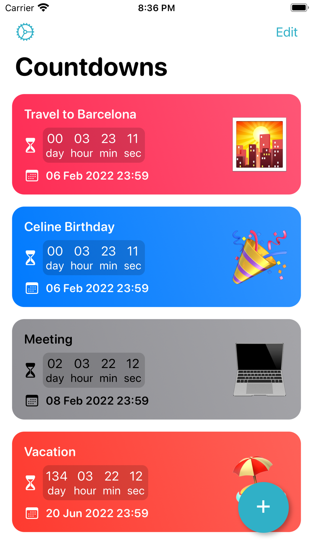 Countdown Widget Timer Pro para iPhone - Descargar Countdown Widget Timer Pro para iPhone - Descargar